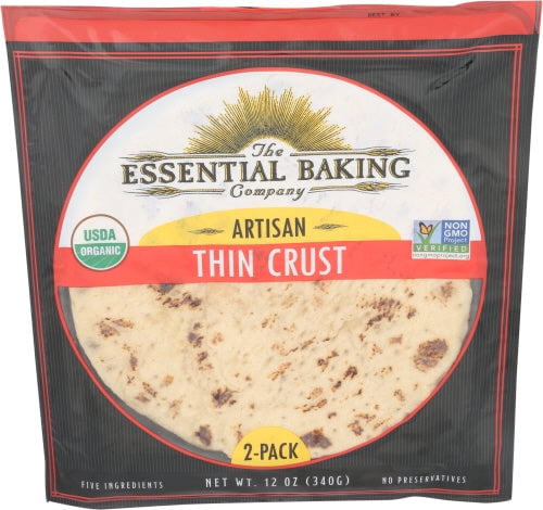 (Case Of 10) Essential Baking Company - Pizza Crust Thin Crst 12 Oz ...
