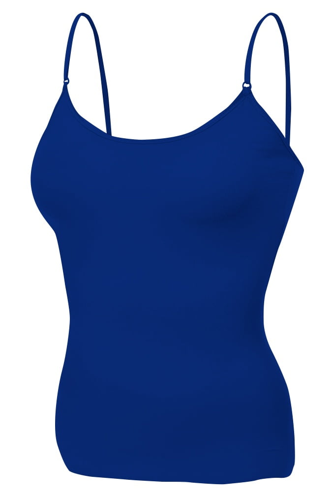 Essential Basic Women Layering Basic Short Camisole Cami Adjustable ...