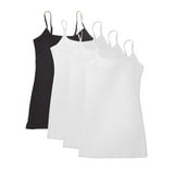 Essential Basic Women's Camisole Tops Value Pack, Adjustable Spaghetti ...