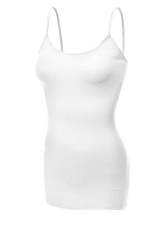 Time and Tru Women's Adjustable Strap Cami, 5-Pack - Walmart.com