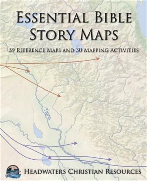 Pre-Owned Essential Bible Story Maps: 39 Reference Maps and 30 Mapping ...