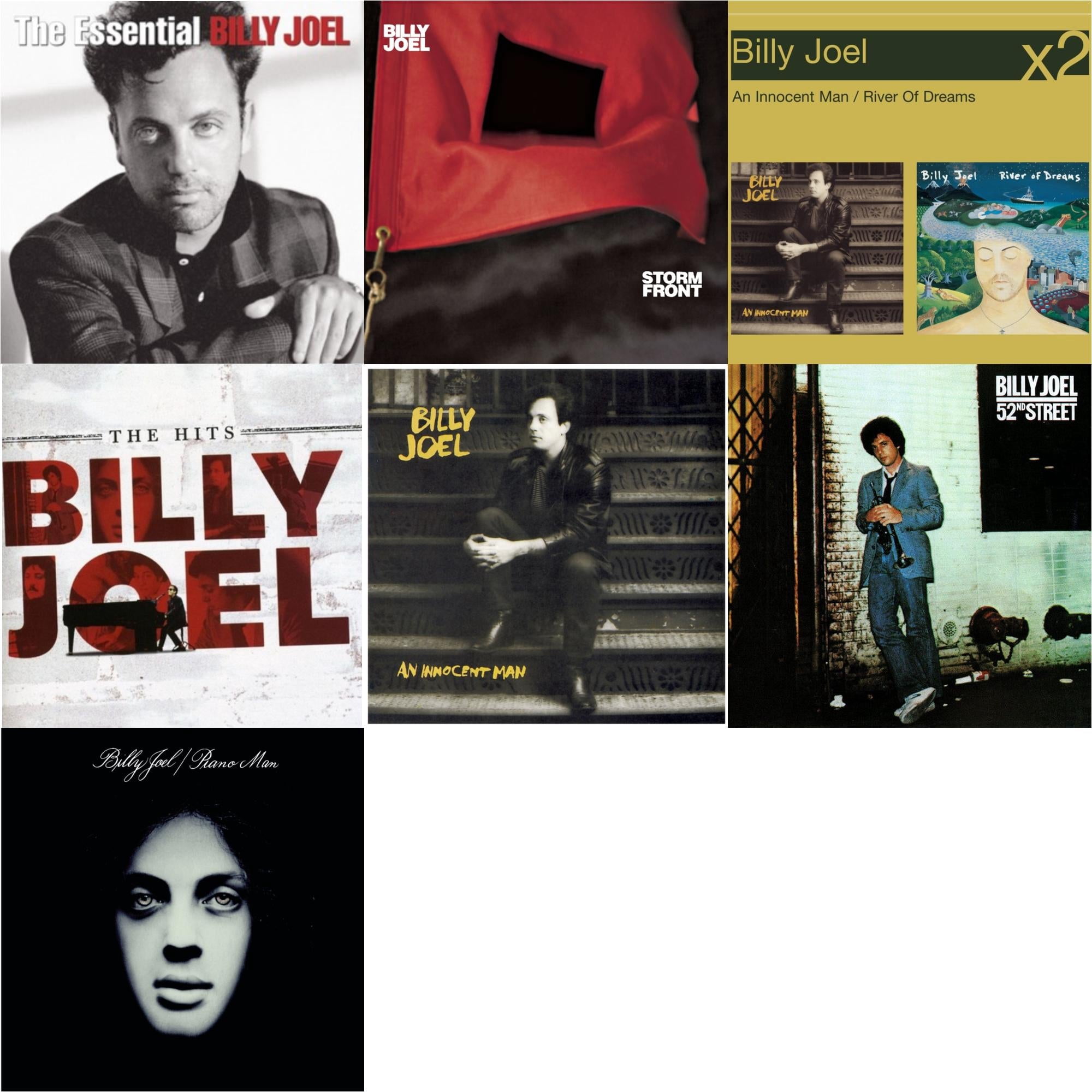 Essential Billy Joel & Stormfront & River Of Dreams & Hits & An ...