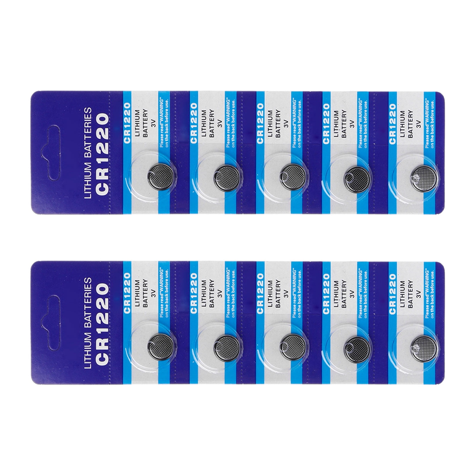 Essential CR1220 Batteries Versatile Button Cells Power Source High ...