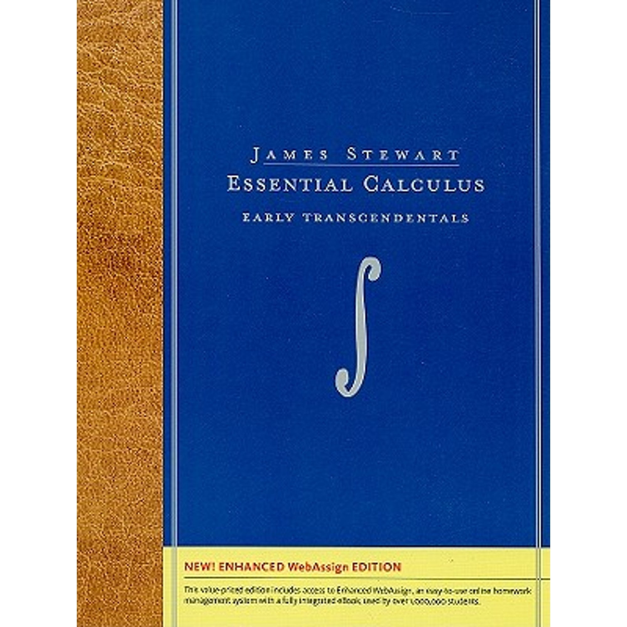 Essential Calculus: Early Transcendentals, Enhanced Edition (with ...