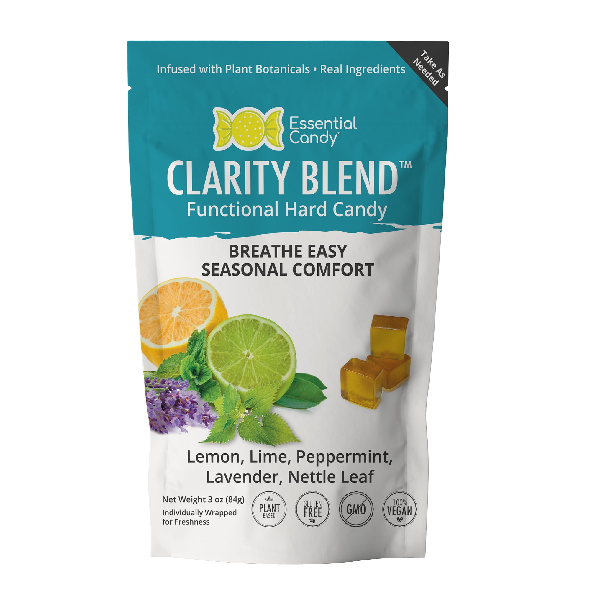 Essential Candy, Clarity Blend, Seasonal Support Breathe Easier, Lemon ...