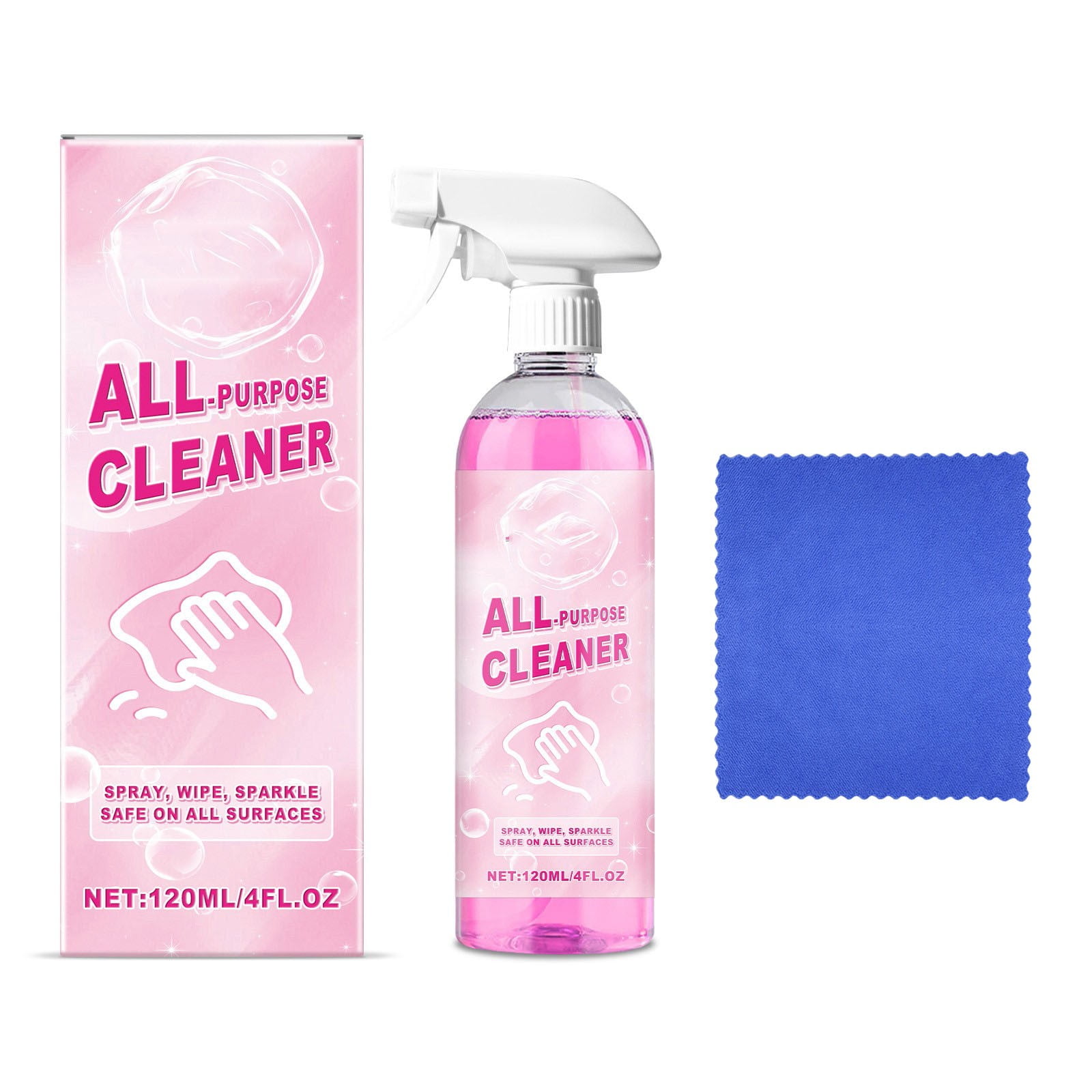 Essential Cleaning Solution, 120ml Refill, Refreshing Scent, Home ...