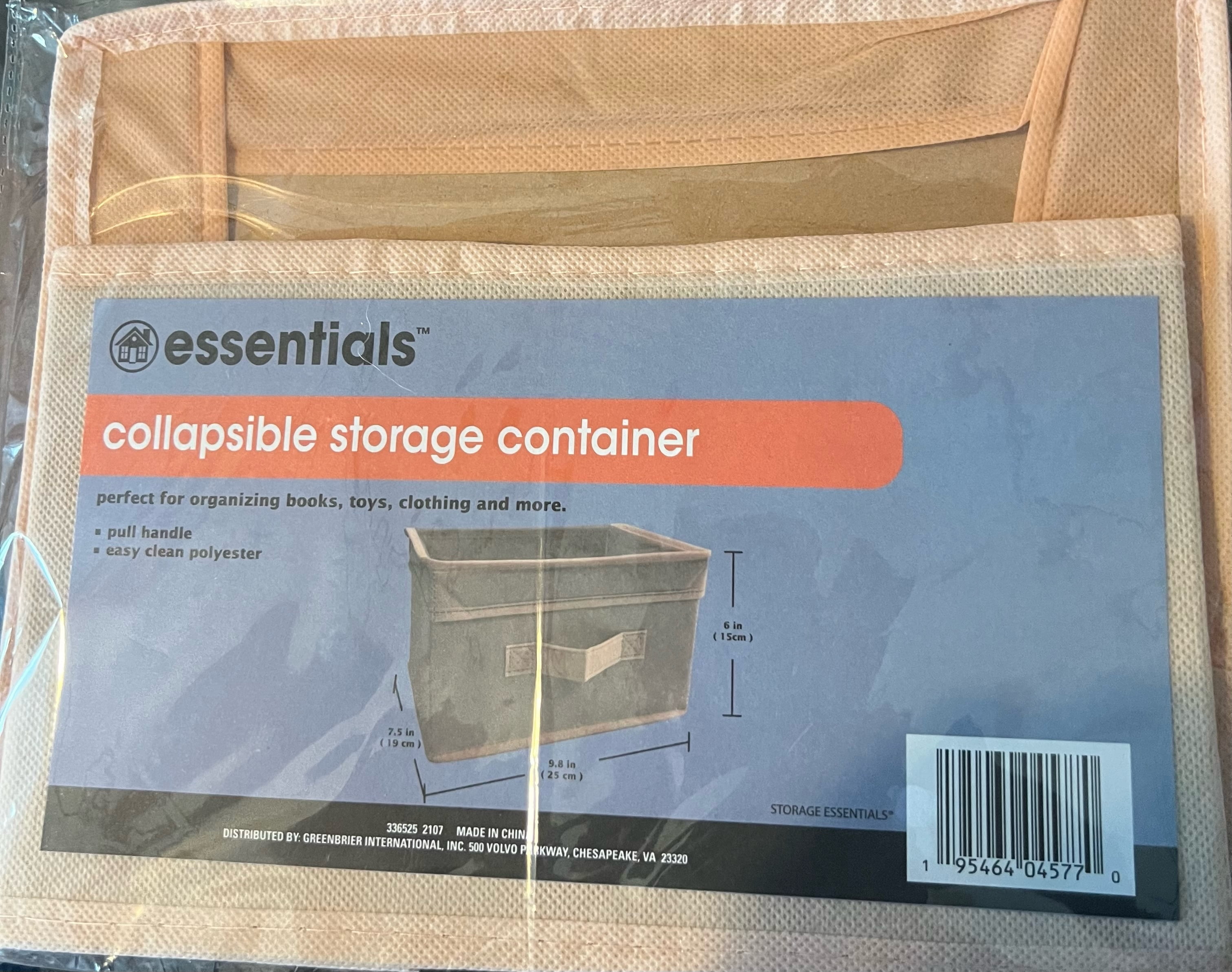 Essentials Collapsible Storage Containers