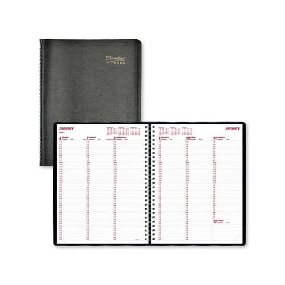 Essential Collection Weekly Appointment Book 11 x 8.5, Black, 2022 ...