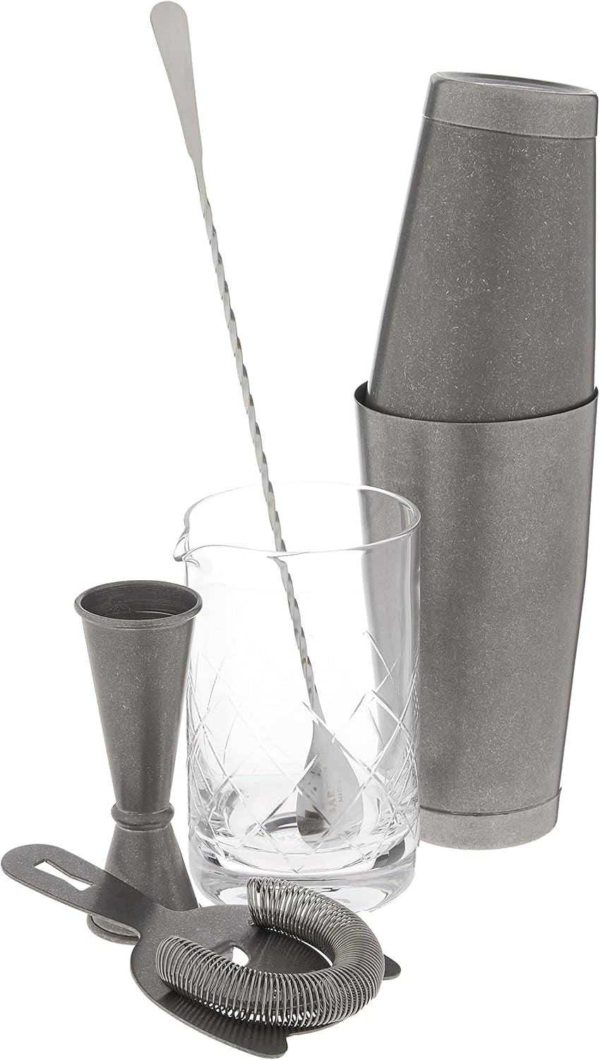 Essential Deluxe Mixing Cocktail Kit, Vintage (M37131VN) - Walmart.com