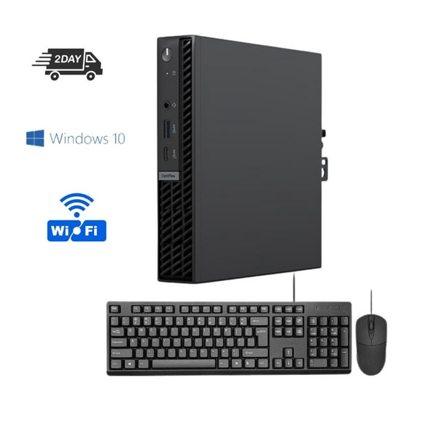 Dell/Lenovo/HP Essential Desktop PC Bundle - 256GB SSD, Smooth ...