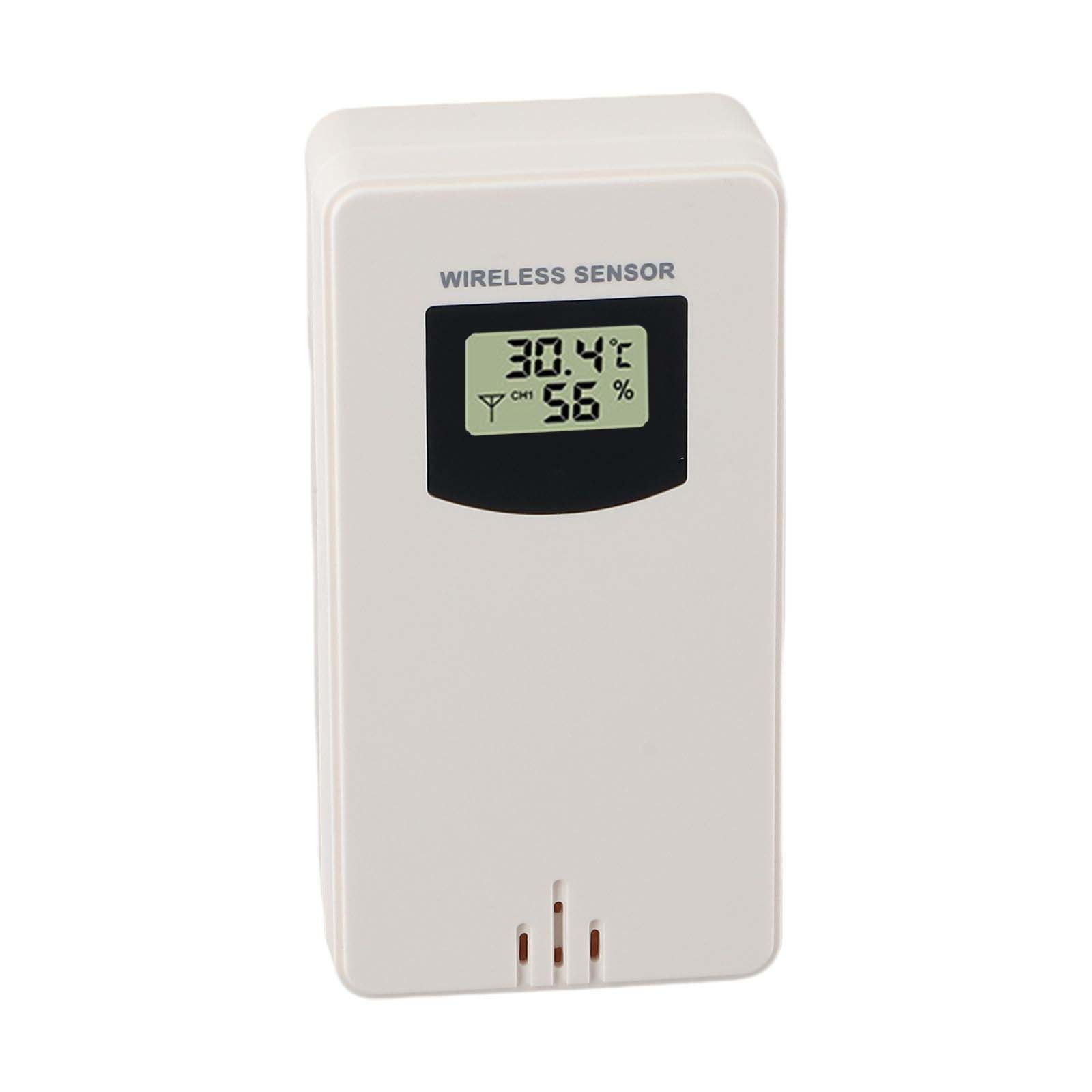 Essential Digital Wireless Sensor For Temperature & Humidity Weather ...