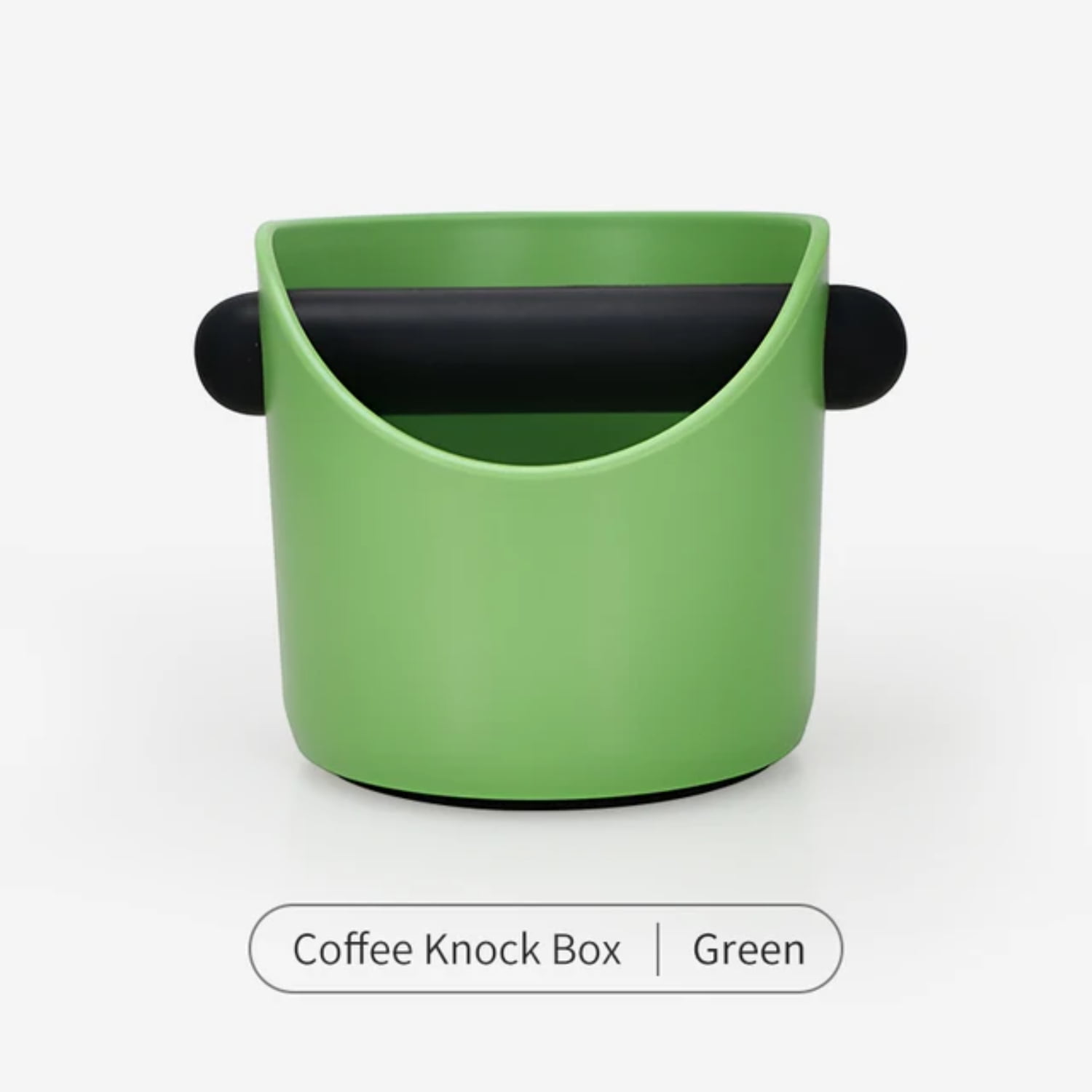 Essential Durable Anti-Slip Espresso Knock Box Container with Beveled ...