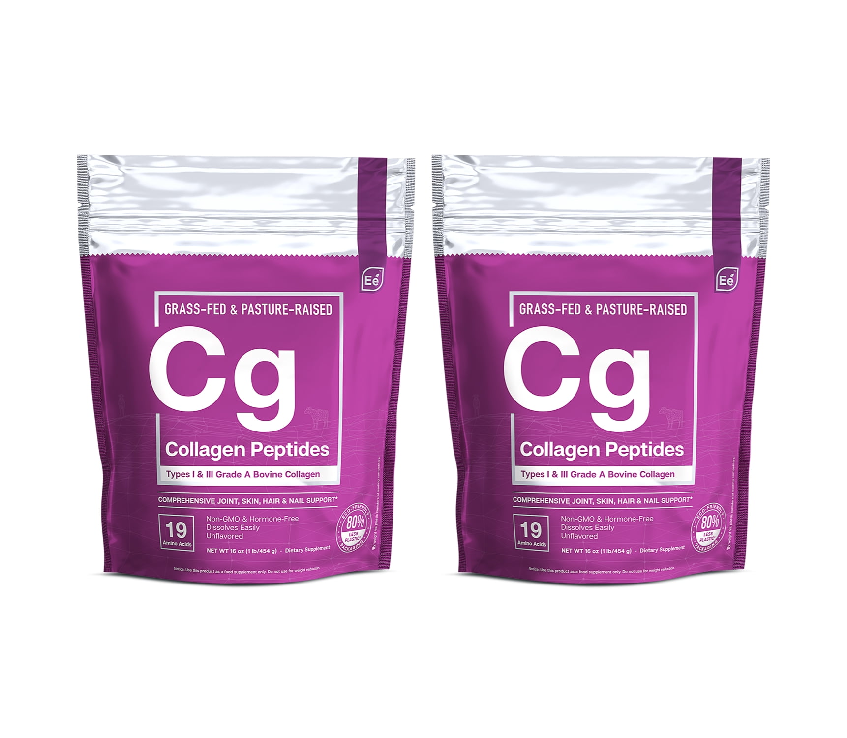 Essential Elements Hydrolyzed Collagen Peptides Powder - Supplement for ...