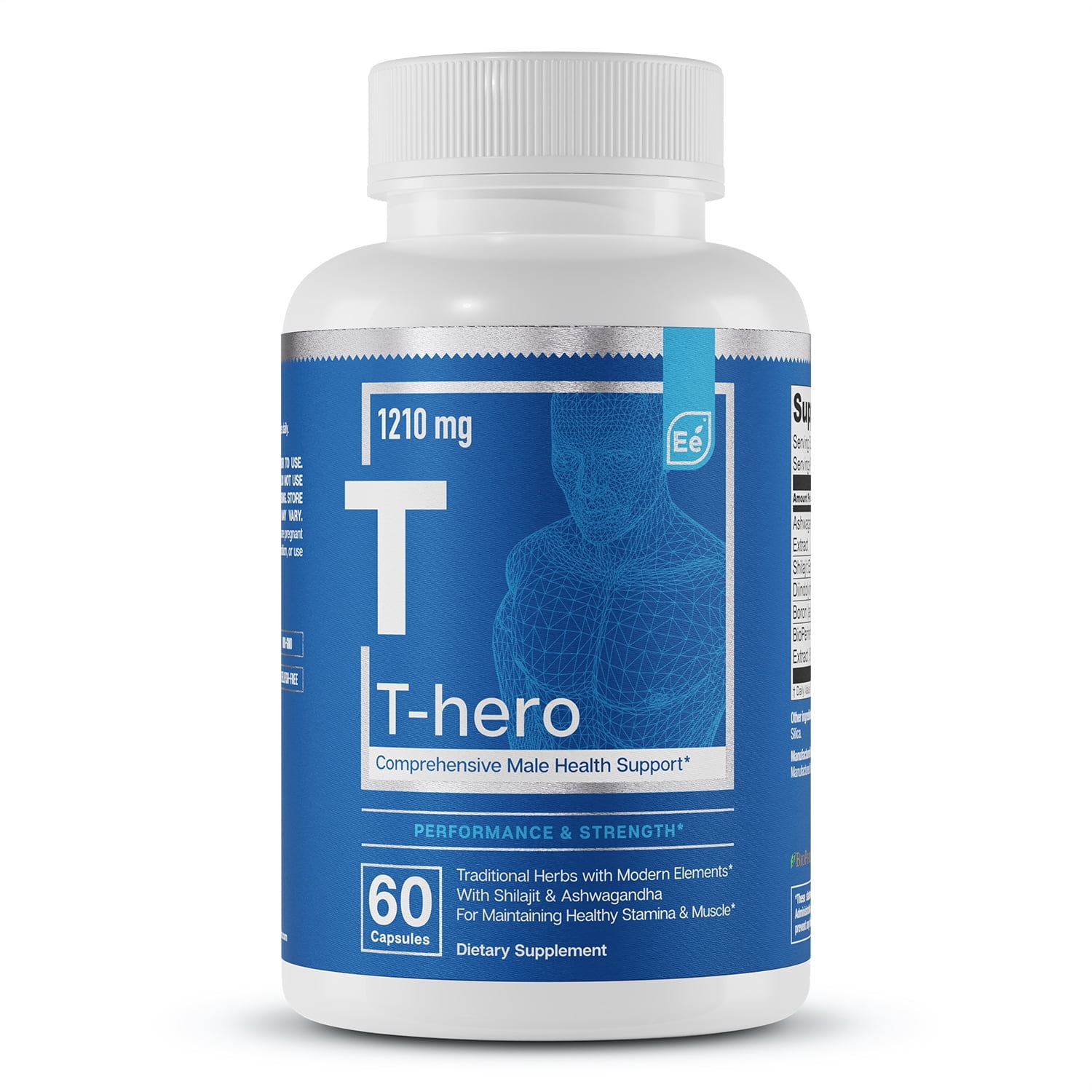 Essential Elements Male Health Supplement, Muscle Support, T-Health, 60 ...