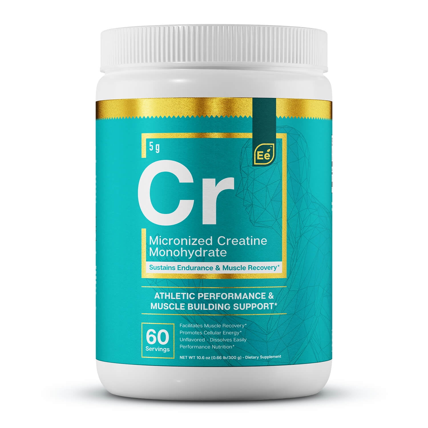 Essential Elements Monohydrate Creatine Powder for Women and Men ...