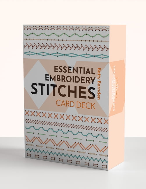 Essential Embroidery Stitches Card Deck (Cards) - Walmart.com
