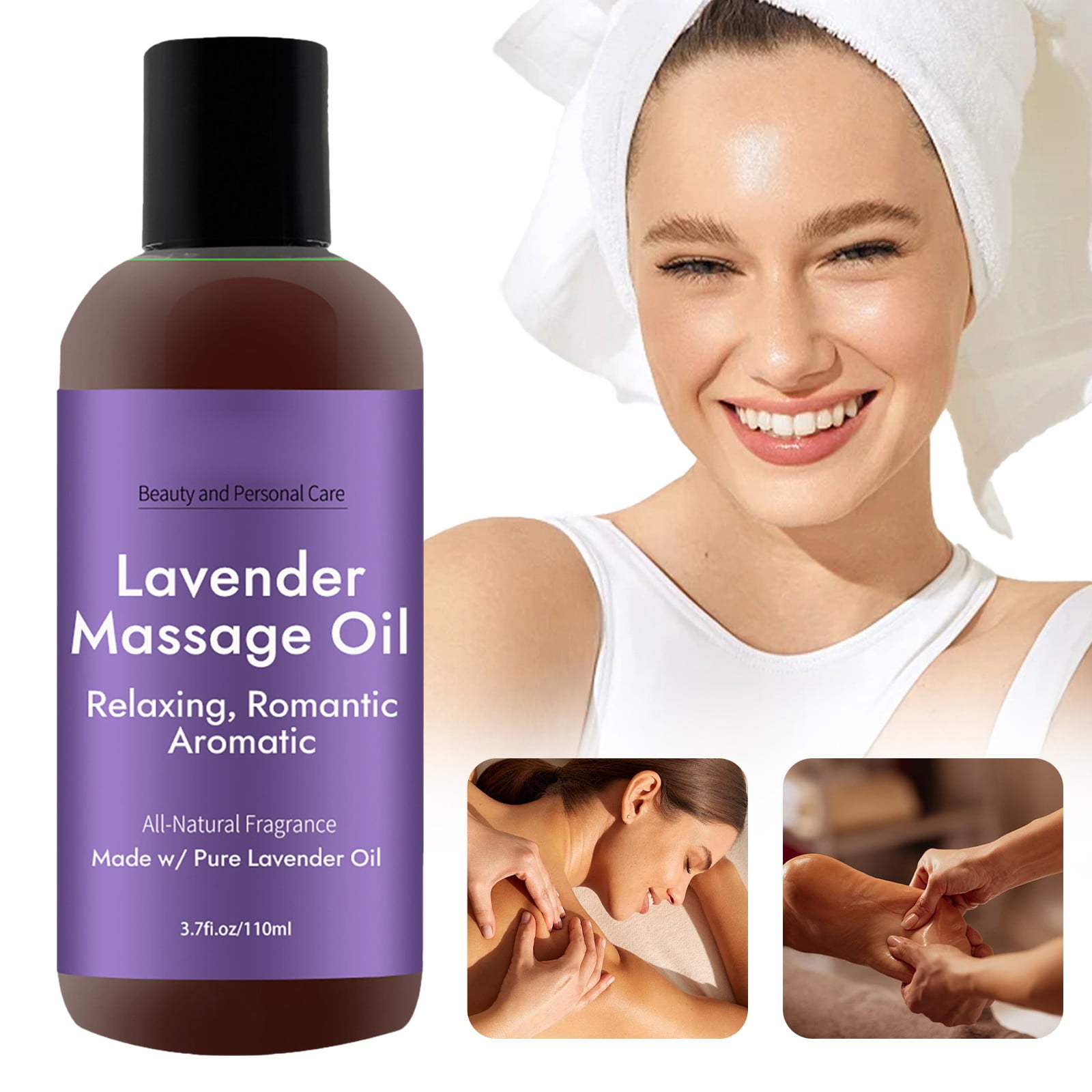 Essential Fat - Plauszm Lavender Fragrance Deep Soothing Massage Oil ...