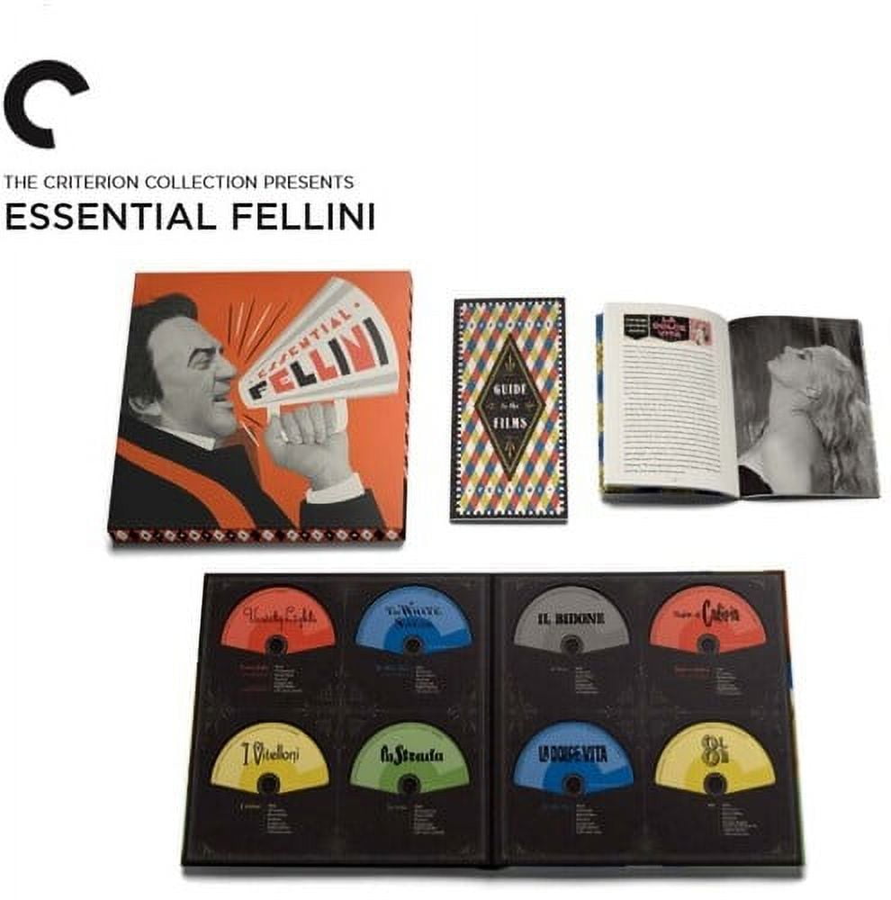 Free Shipping! Essential Fellini (Criterion Collection) (Blu-ray ...
