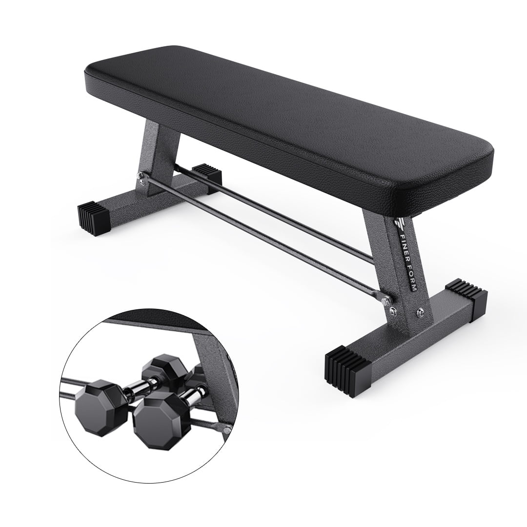 Essential Flat Weight Bench for Your Home Gym – Heavy Duty Workout ...