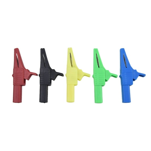 Essential For Multimeter Testing 5PCS Copper Crocodile Clips 1000V/32A ...