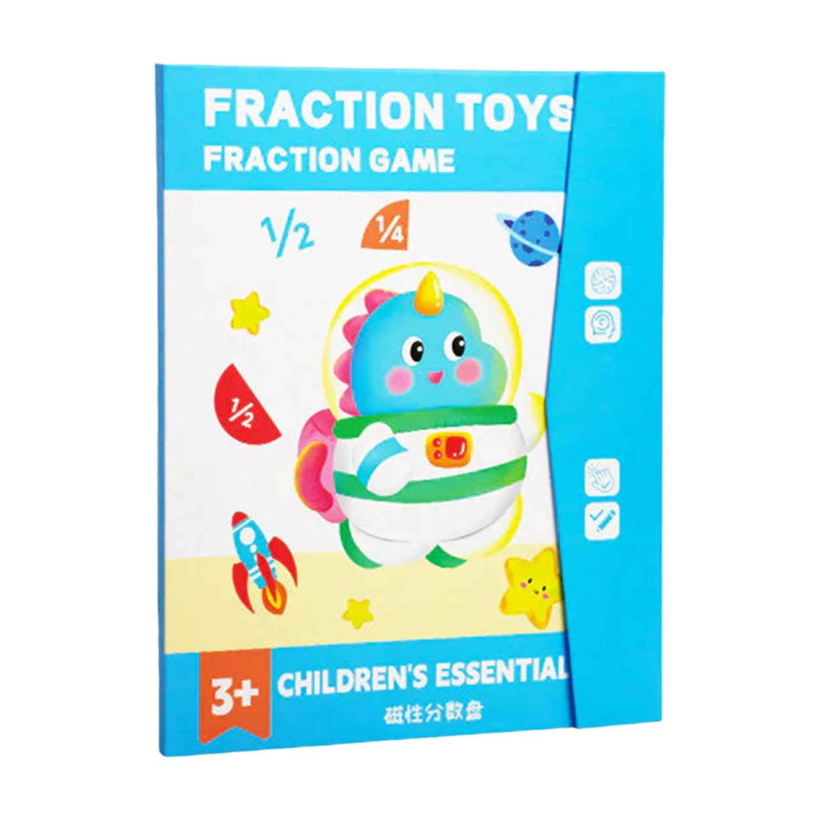 Essential Fraction Toys for 3+ Kids: Interactive Math Game for ...