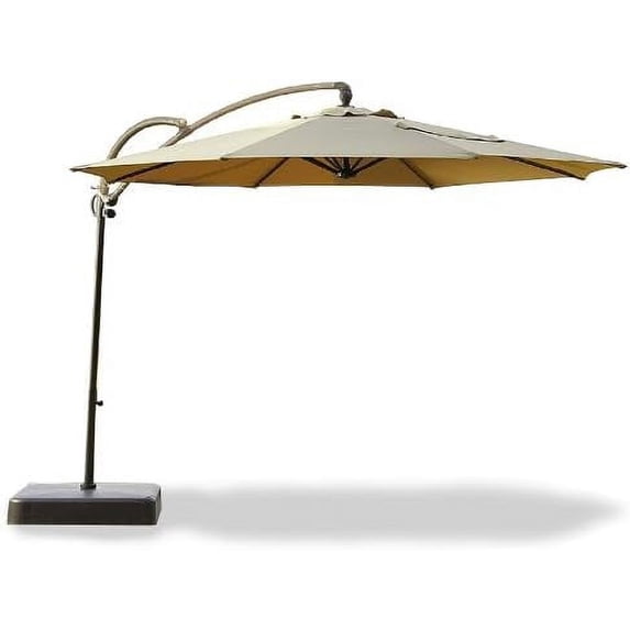Essential Garden 10ft. Offset Umbrella Replacement Canopy - Walmart.com