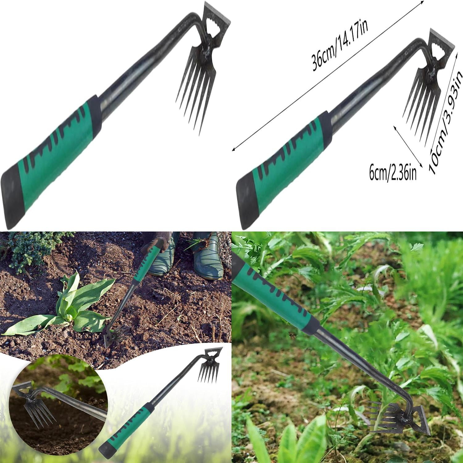 Essential High-Quality Dual-Purpose Weed Uprooting Tool - Durable Long ...