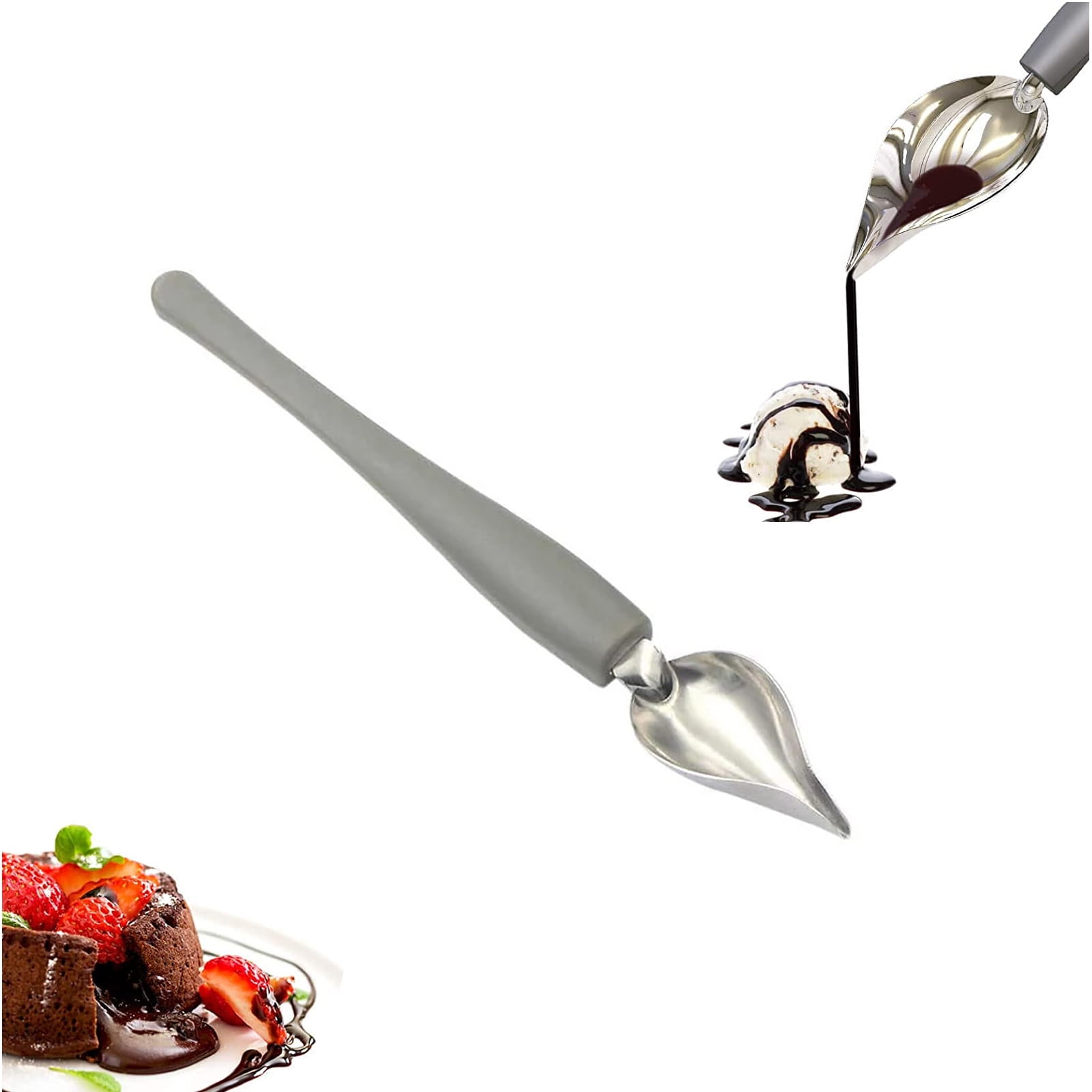 Essential Kitchen Tools Use Chef Decorating Spoon Decorate Sushi Food ...