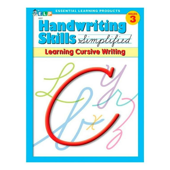 Essential Learning Products Handwriting Skills Simplified - Learning Cursive Writing - Walmart.com