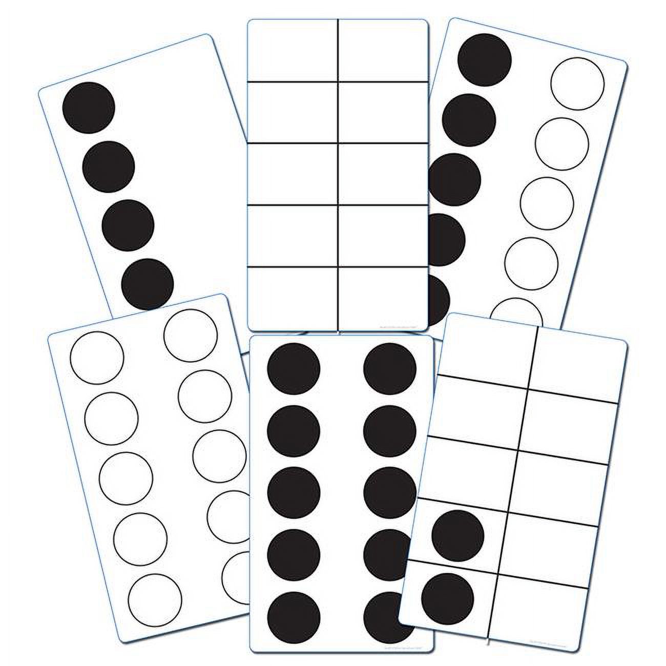 Ten-Frame Activity Cards, 46 cards/pack, Set of 3 packs - Walmart.com