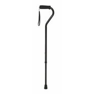 Drive Medical Ergonomic Walking Cane with Soft Foam Grip, Adjustable ...