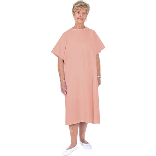 Essential Medical Supply Fabric Patient Gown - One Size Fits Most ...