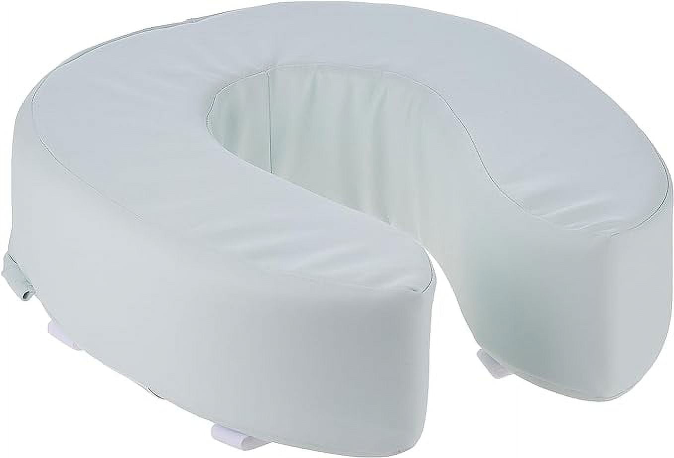 Essential Medical Supply Foam Padded Toilet Seat Cushion Riser with ...