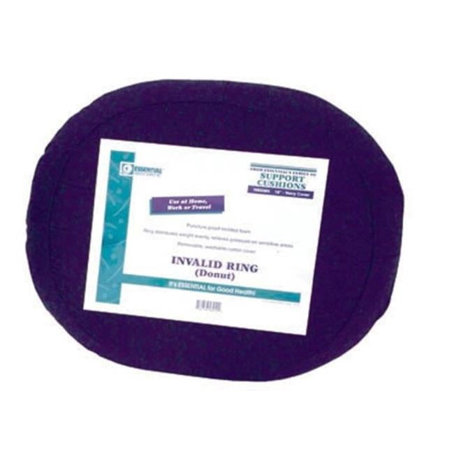 Essential Medical Supply Molded Donut With Cover Navy - 18 in ...