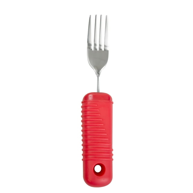 Essential Medical Supply Power of Red Bendable Fork with Large Soft ...