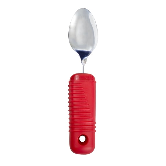 Essential Medical Supply Power of Red Bendable Spoon with Large Handle ...