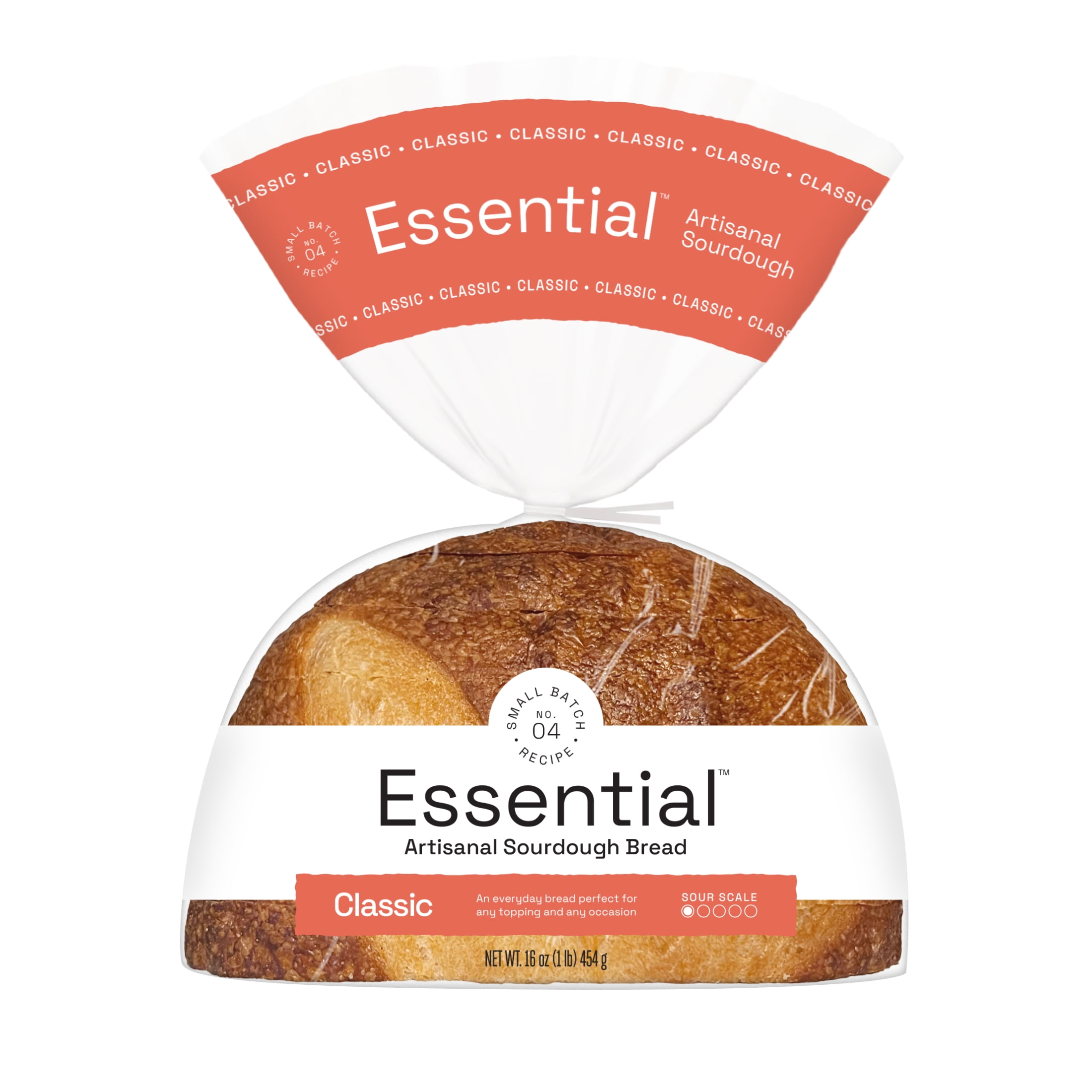 Essential Classic Sliced Sourdough Bread, Non-GMO, 16 oz - Walmart.com