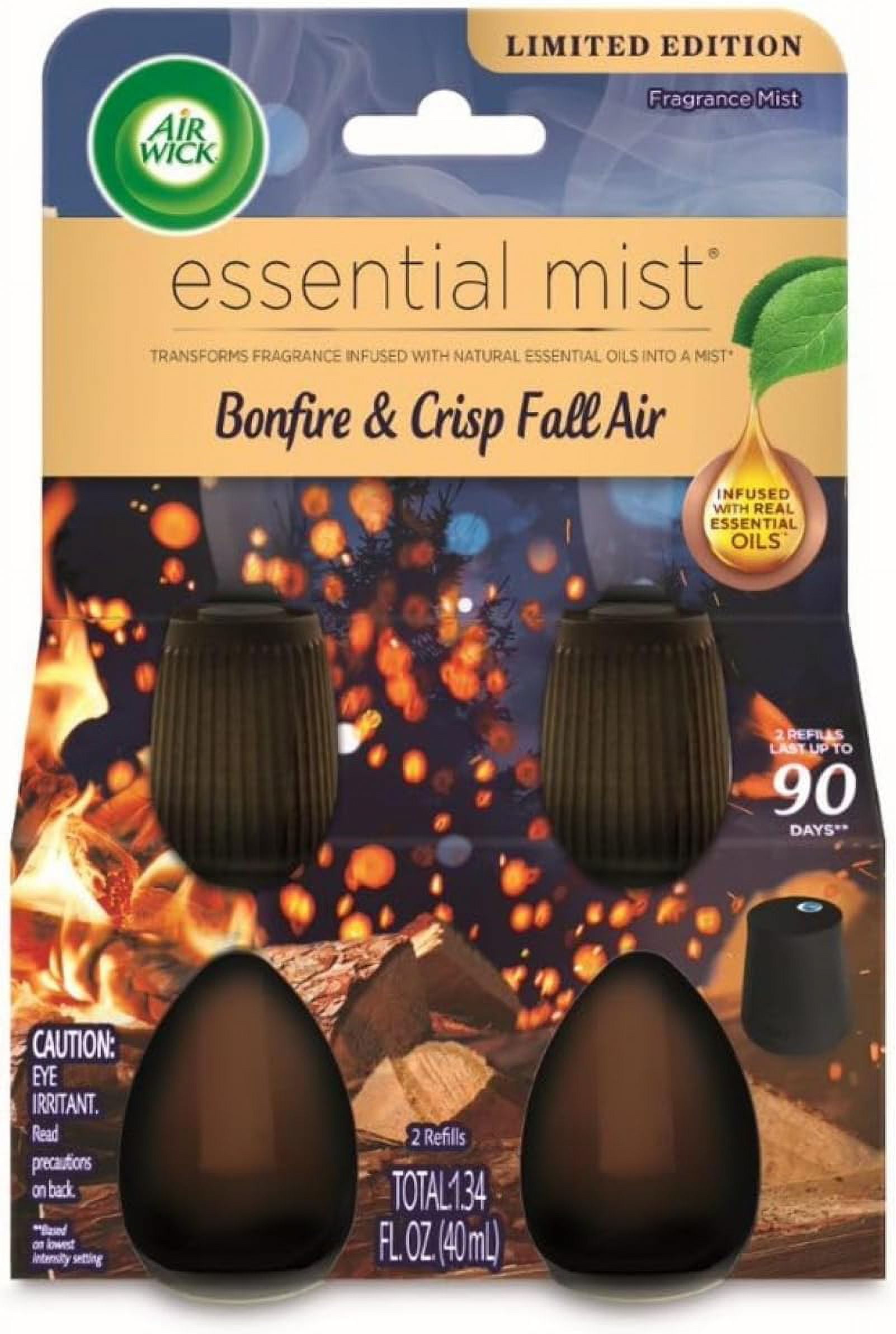 Essential Mist – Twin Refill Bonfire & Crisp Fall Air, 2 Refills ...