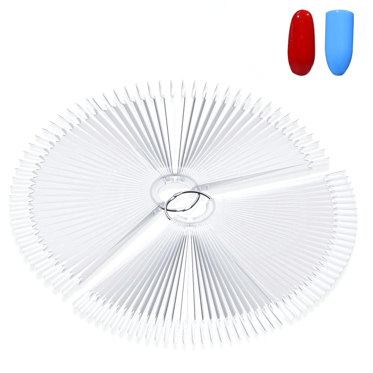 Essential Nail Artist Kit, Transparent Polish Board, False Nail Sample ...