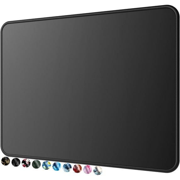 Essential Office & Gaming Mouse Pad, 30% Larger, 8.5” x 11” in, Black ...