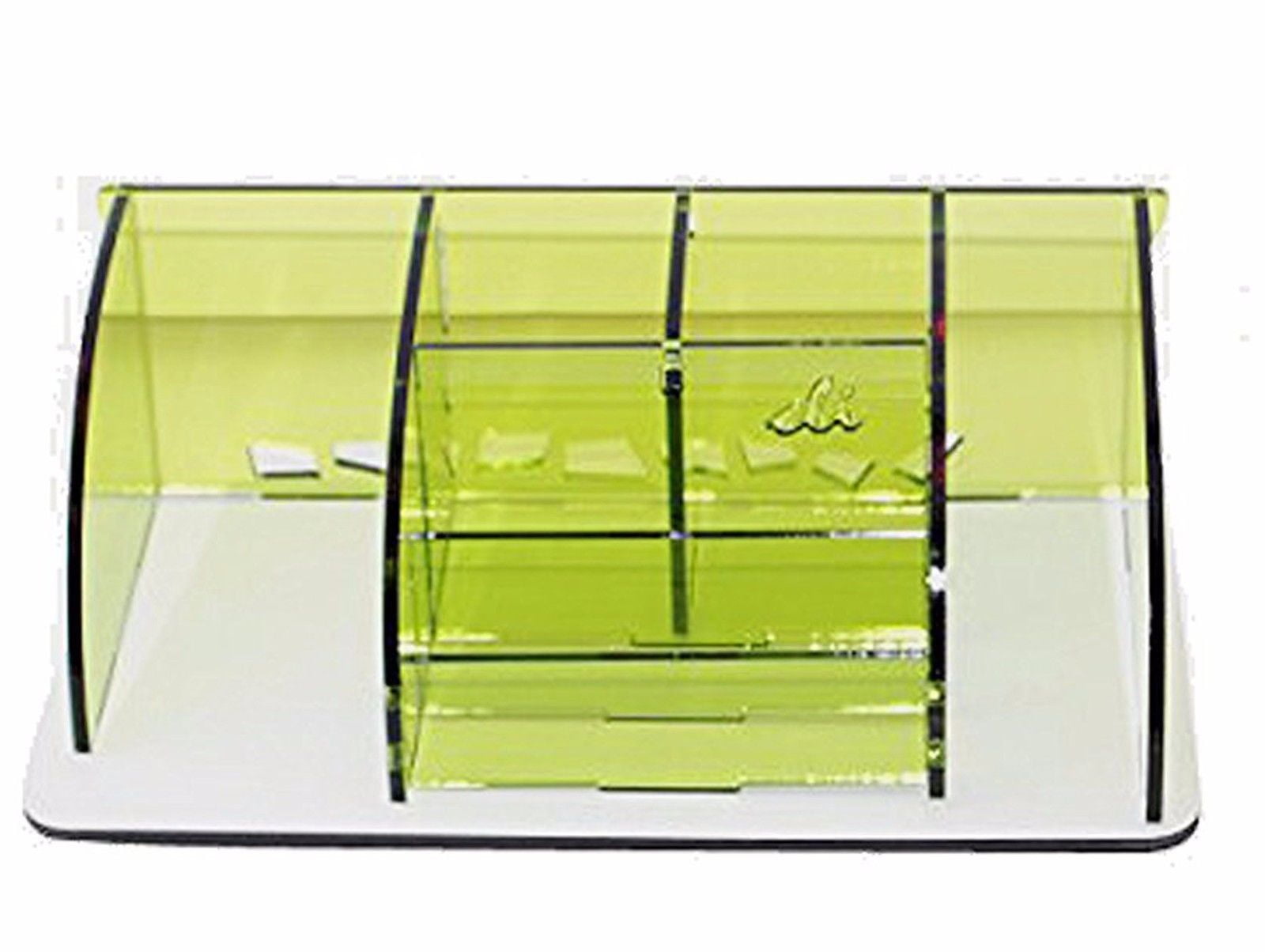 Essential Office Supply Organizer Storage Box Stationery Desk Acrylic ...