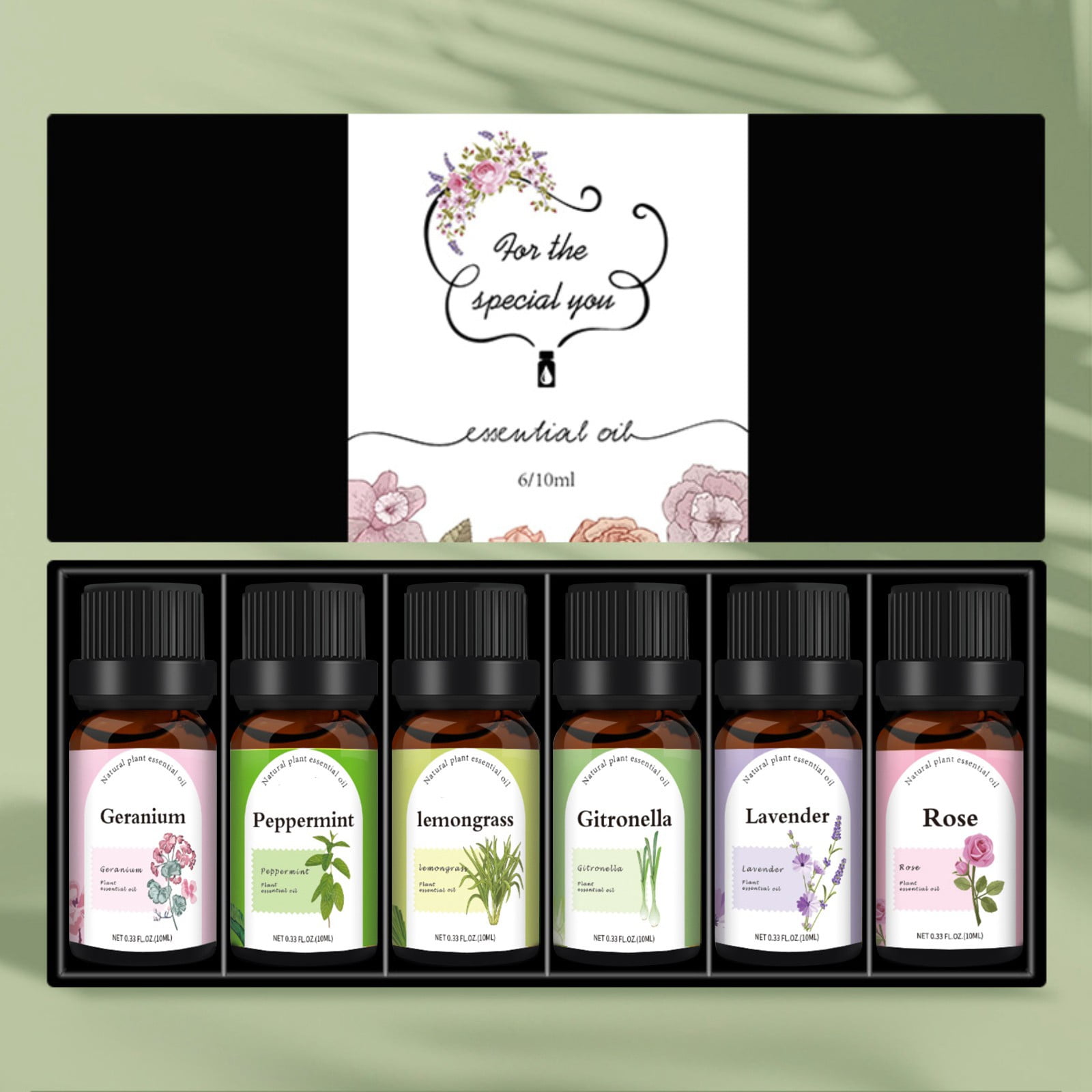Essential Oil Blend Diffuser Oil – Geranium Peppermint Lemongrass ...