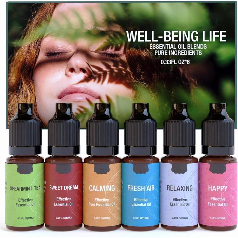 Essential Oil Blends, Essential Oils Set for Diffusers for Home, Well ...