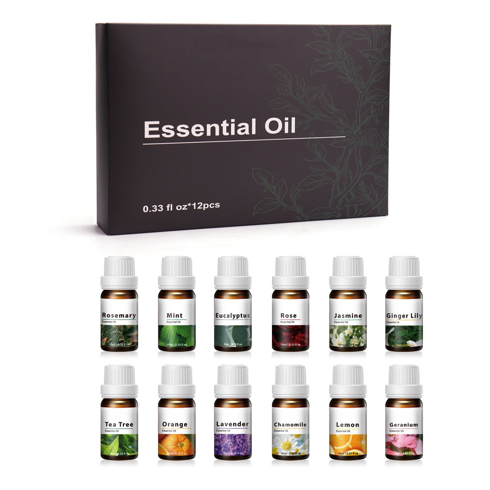 Essential Oil Blends Oil Set, Natural Essential Oils Set, Fragrance Oil ...