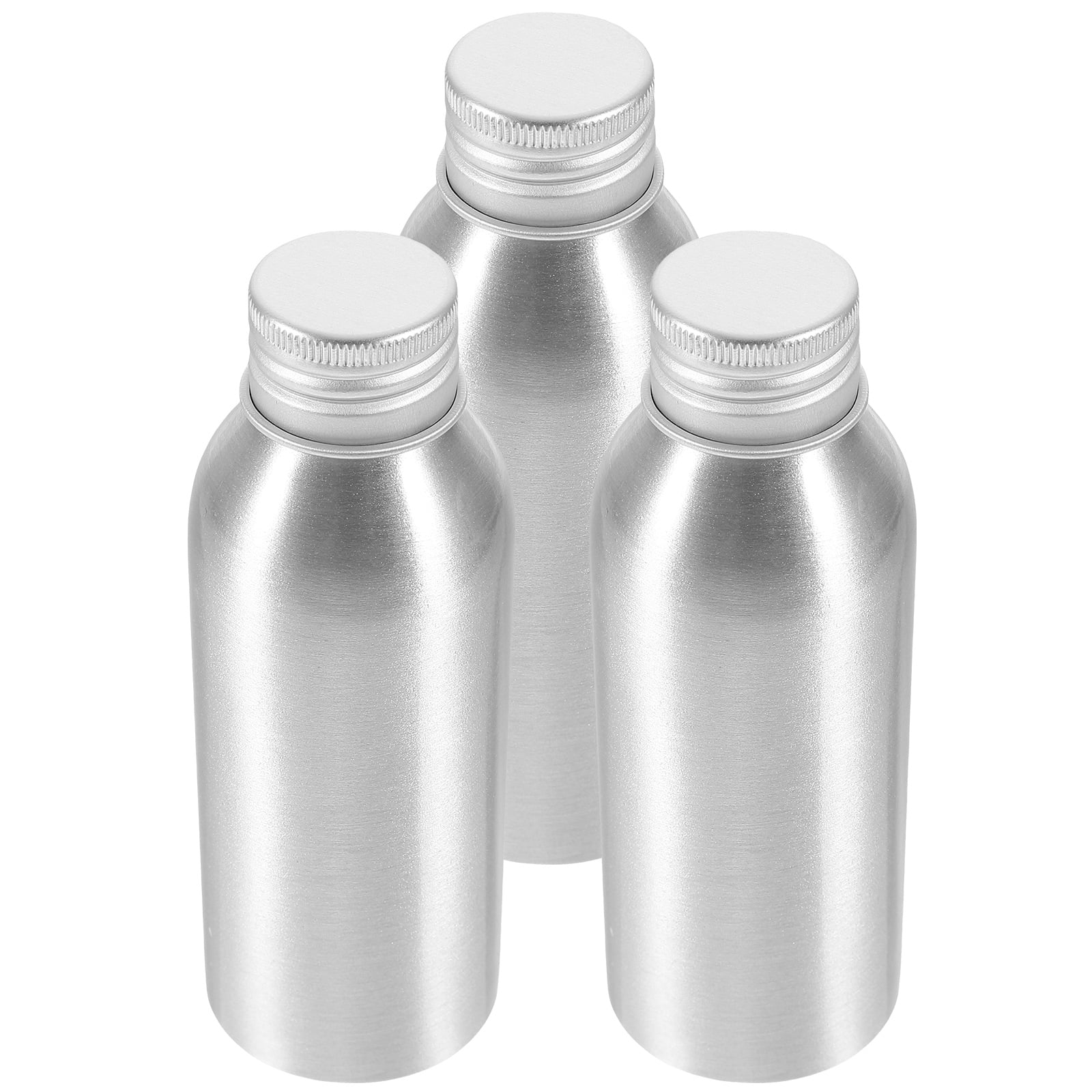 Essential Oil Bottle 3 Sets Aluminum Lotion Perfume Jar Glass Squeeze ...