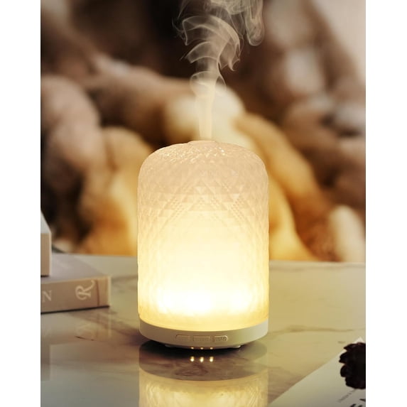 Essential Oil Diffuser – 2.4MHz Ultrasonic Aromatherapy Diffuser ...