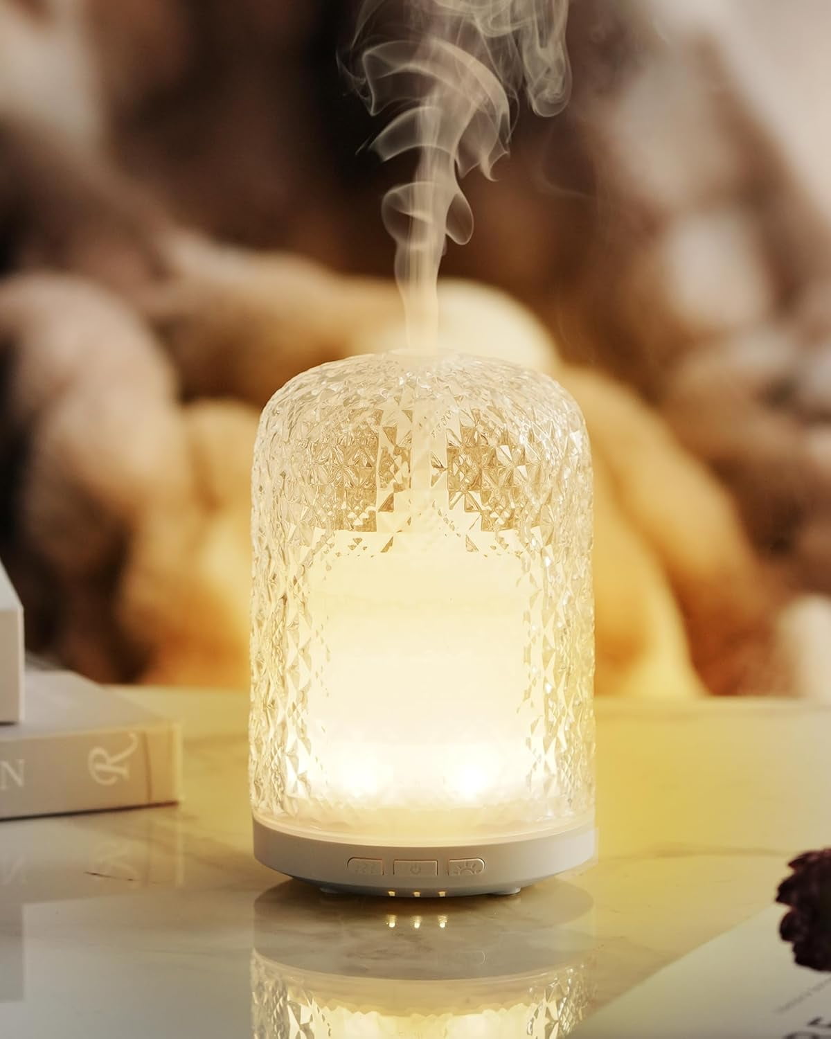 Essential Oil Diffuser – 2.4MHz Ultrasonic Aromatherapy Diffuser ...