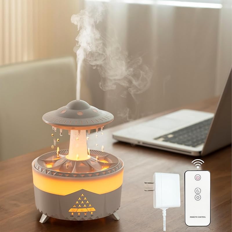 Essential Oil Diffuser 250ML Dancing Jellyfish Aromatherapy Diffuser ...