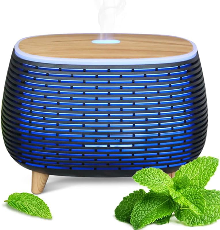 Essential Oil Diffuser, 400ml Aromatherapy Diffuser for Essential Oils ...