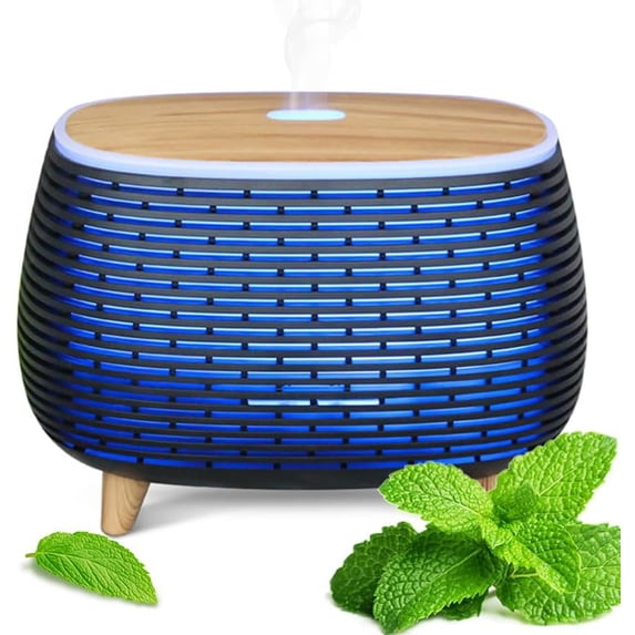 Essential Oil Diffuser, 400ml Aromatherapy Diffuser for Essential Oils ...